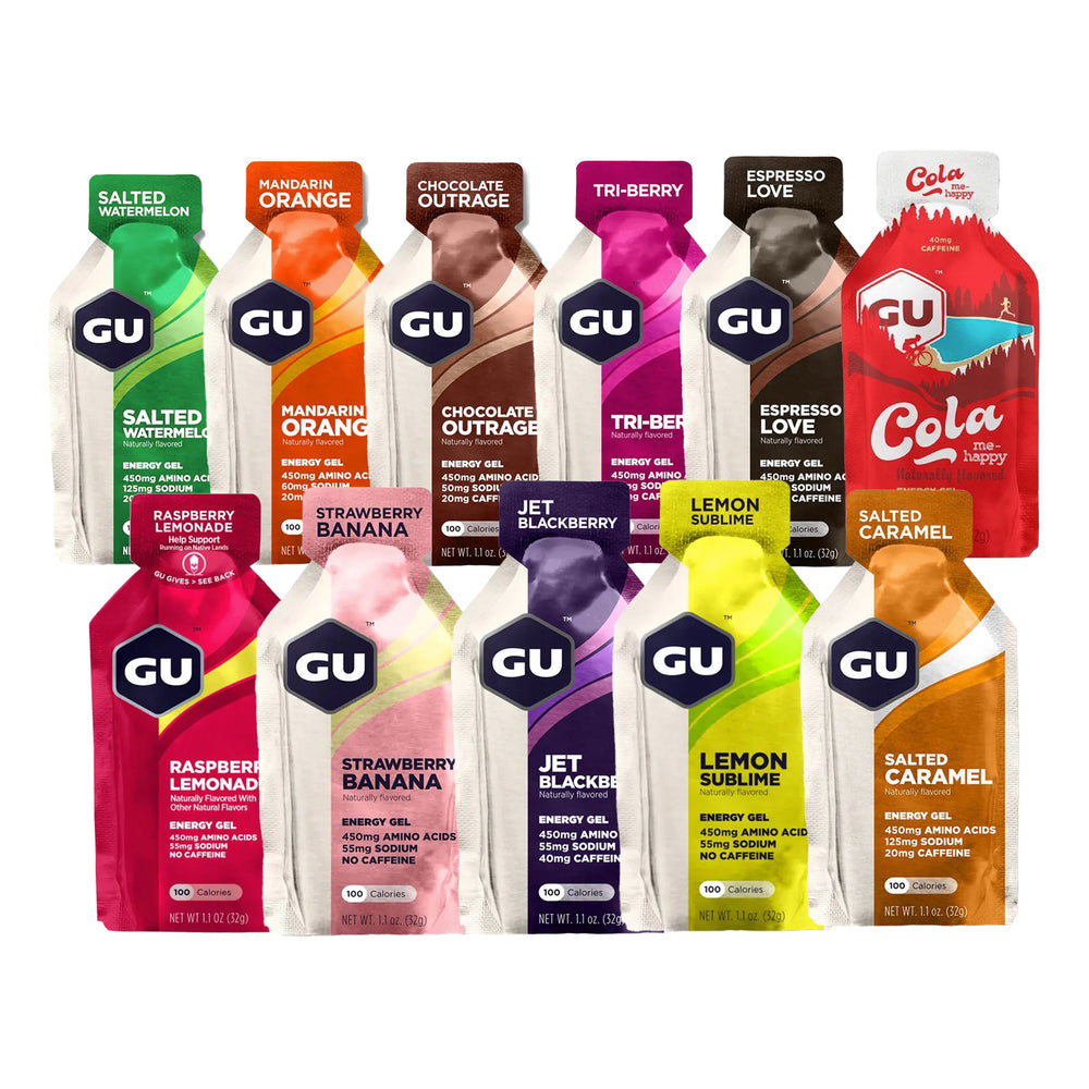 GU Energy Gel with 100 Calories: for Running and Endurance Sport