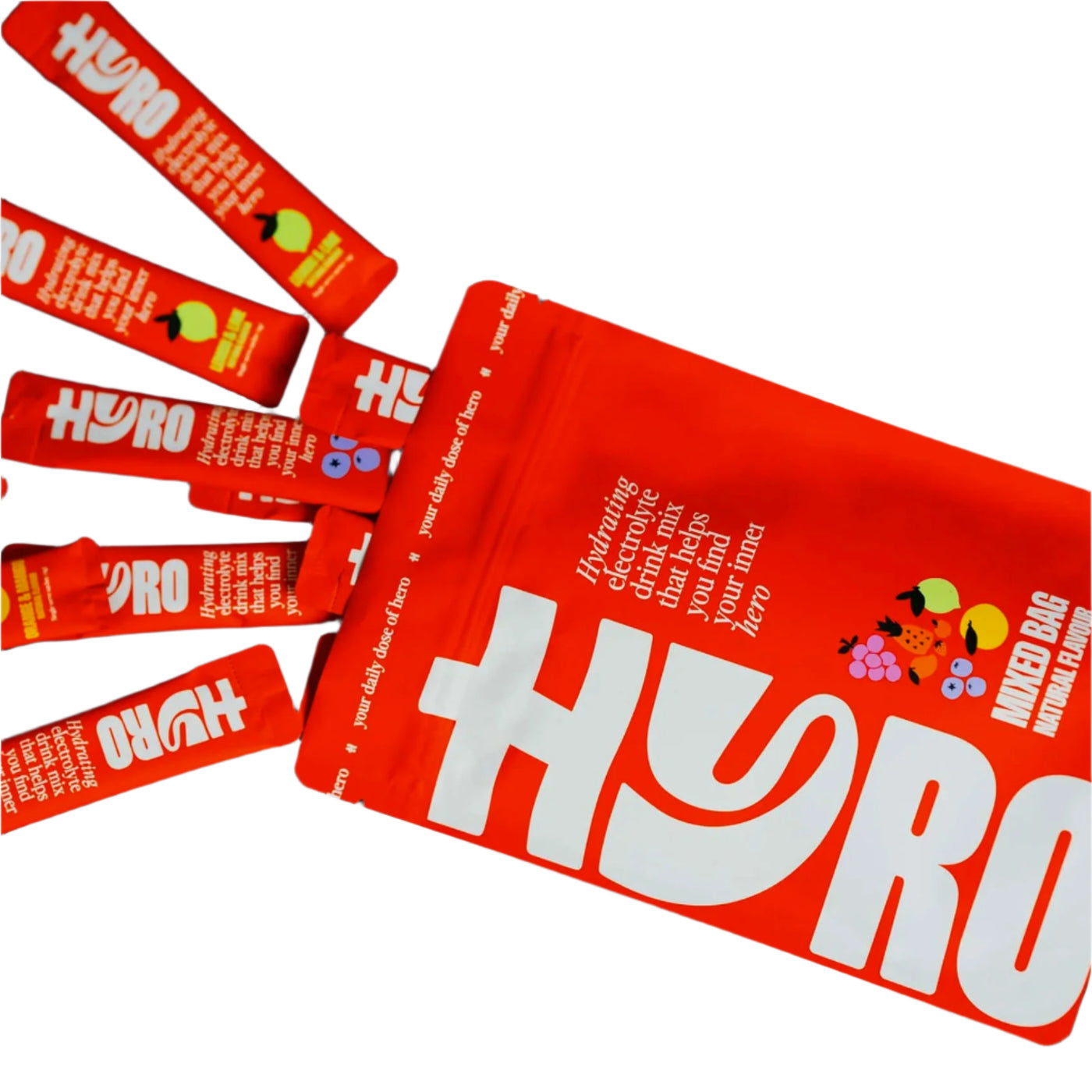 Hyro Electrolyte Hydration Mix | Individual Serving | 15 x 4g Stick