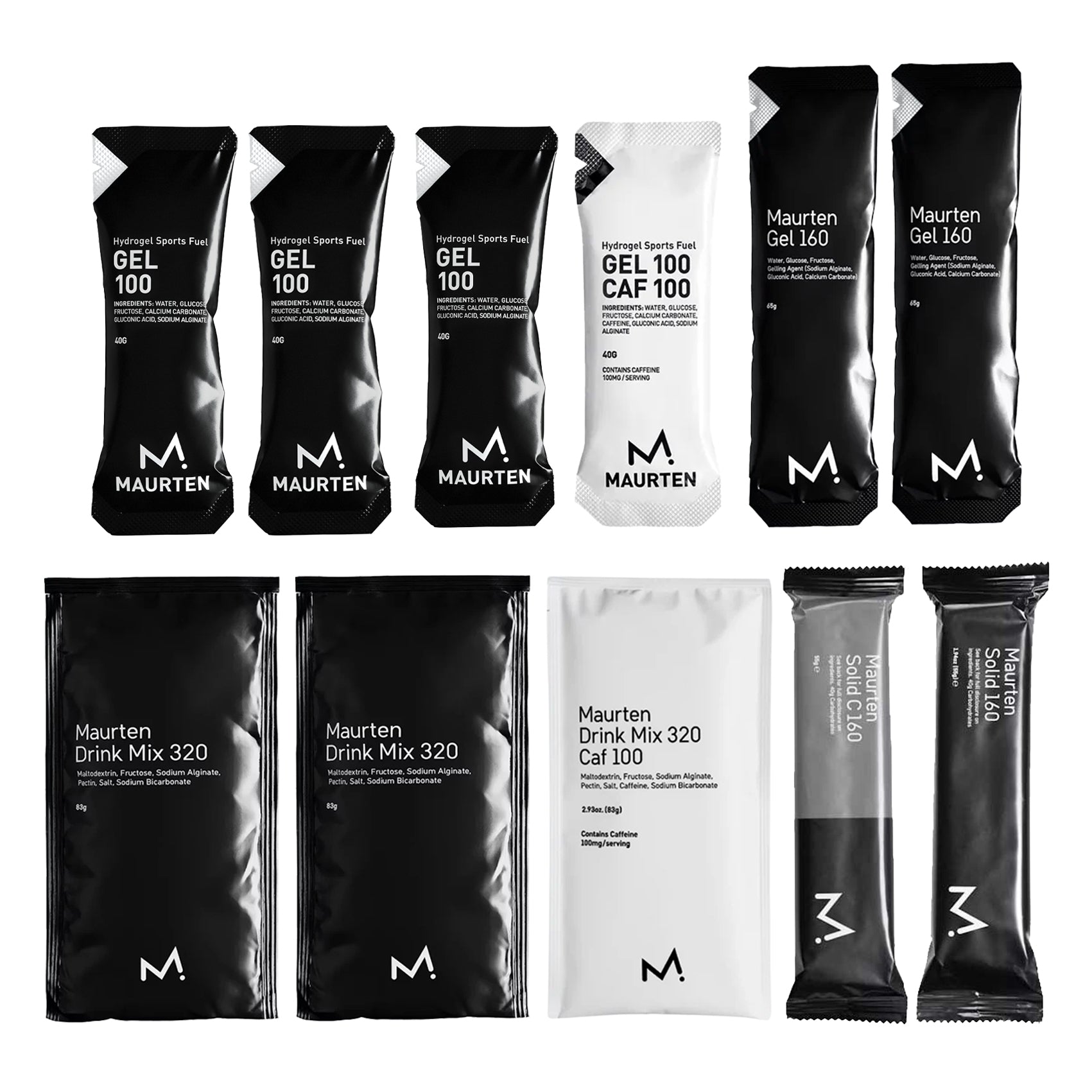Maurten Marathon Pack | Training & Racing Gels and Drinks Bundle