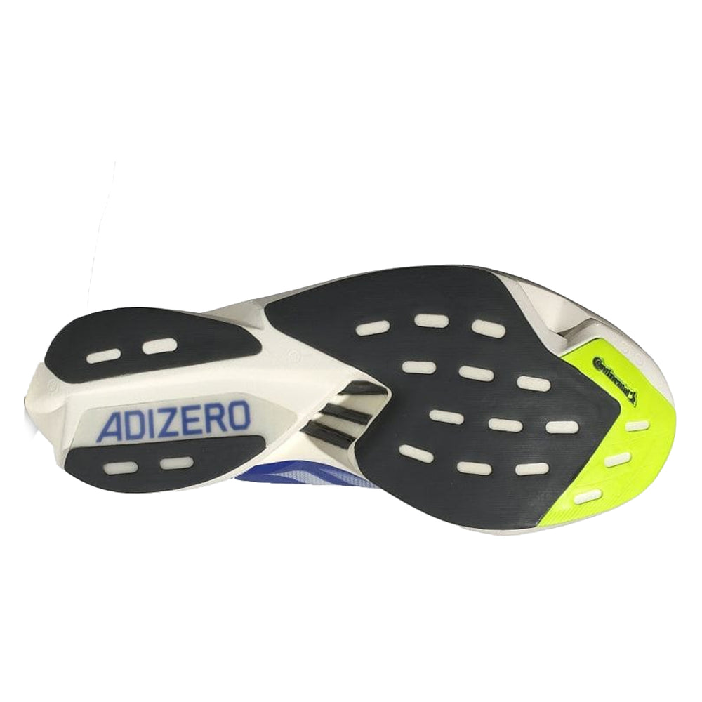 Mens adidas Adizero Adios Pro 3 | Cobalt Blue / Zero Metallic / Lucid Lemon
