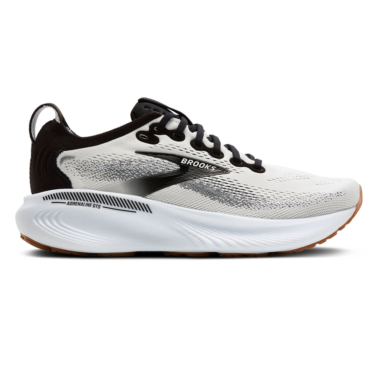 Mens Brooks Adrenaline GTS 25 | Reliable Support, Everyday Shoe | White ...