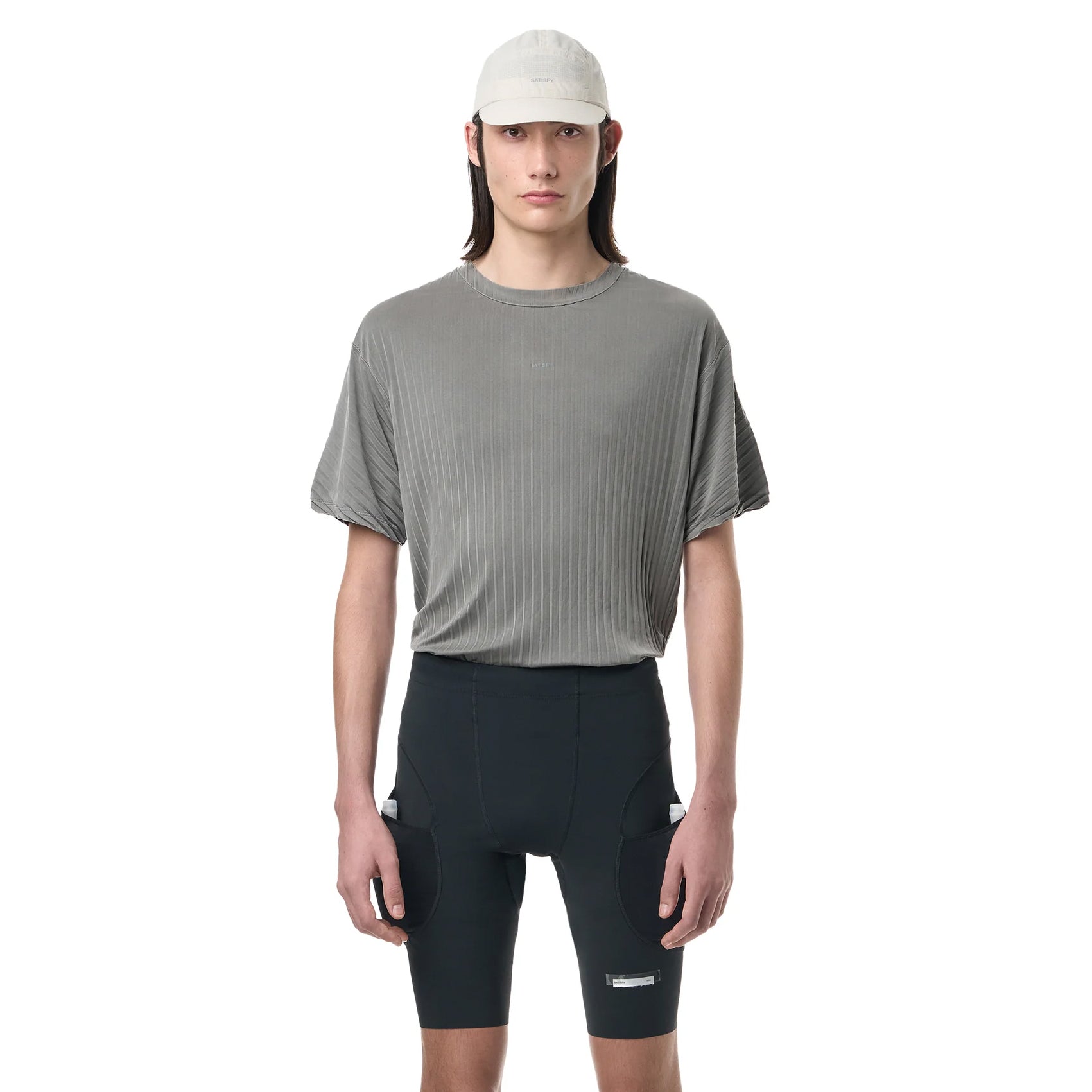 Mens Satisfy Powersilk 9 Inch Half Tights | With Gel and Hydration Pocket