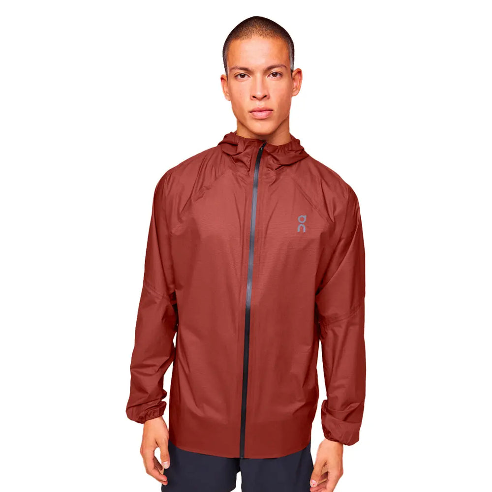 Mens On Running Waterproof Ultra Jacket | Ruby