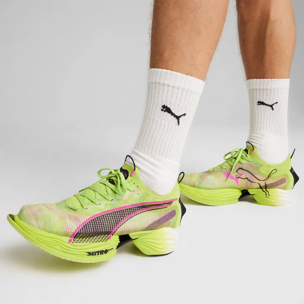 Mens Puma FAST-R NITRO Elite 2: Fast Marathon Racing Shoe | Lime Pow ...