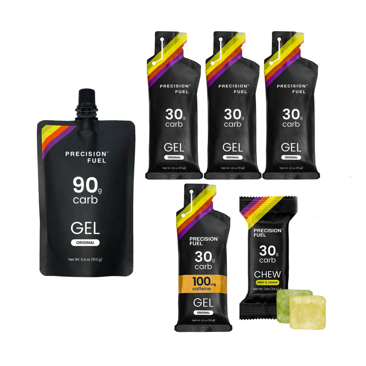 Precision Fuel Starter Pack | Precision Gels and Chews | Running