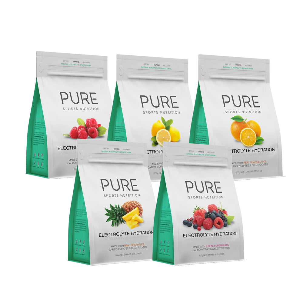 PURE Sports Nutrition 500g Electrolyte Hydration for Endurance Sports