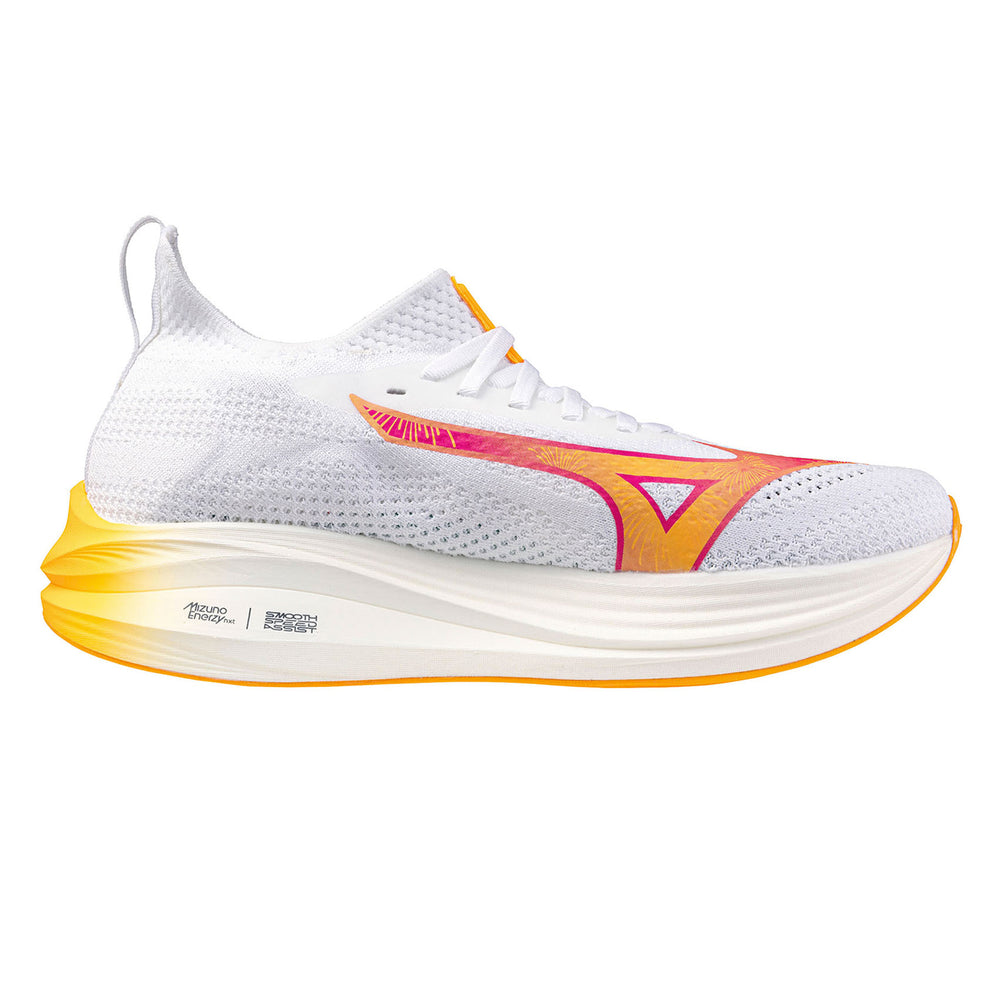 Unisex Mizuno Neo Zen | Light, Bouncy, Resilient Daily Trainer | White ...