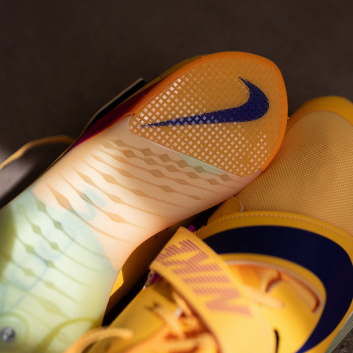 Unisex Nike Long Jump Elite | Citron Pulse / Volt Ice / Vivid Purple ...