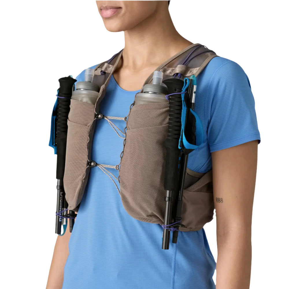 Unisex Patagonia Slope Runner Vest | Lightweight Hydration Pack | Black