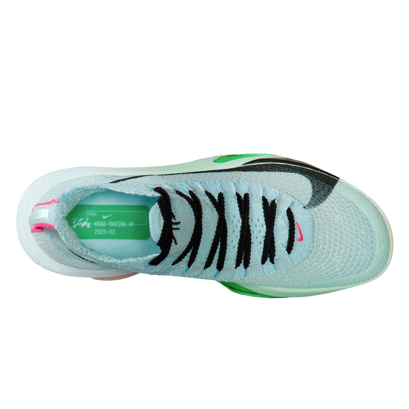 Womens Nike Alphafly 3 | Glacier Blue / Mint Foam / Green Shock / Black