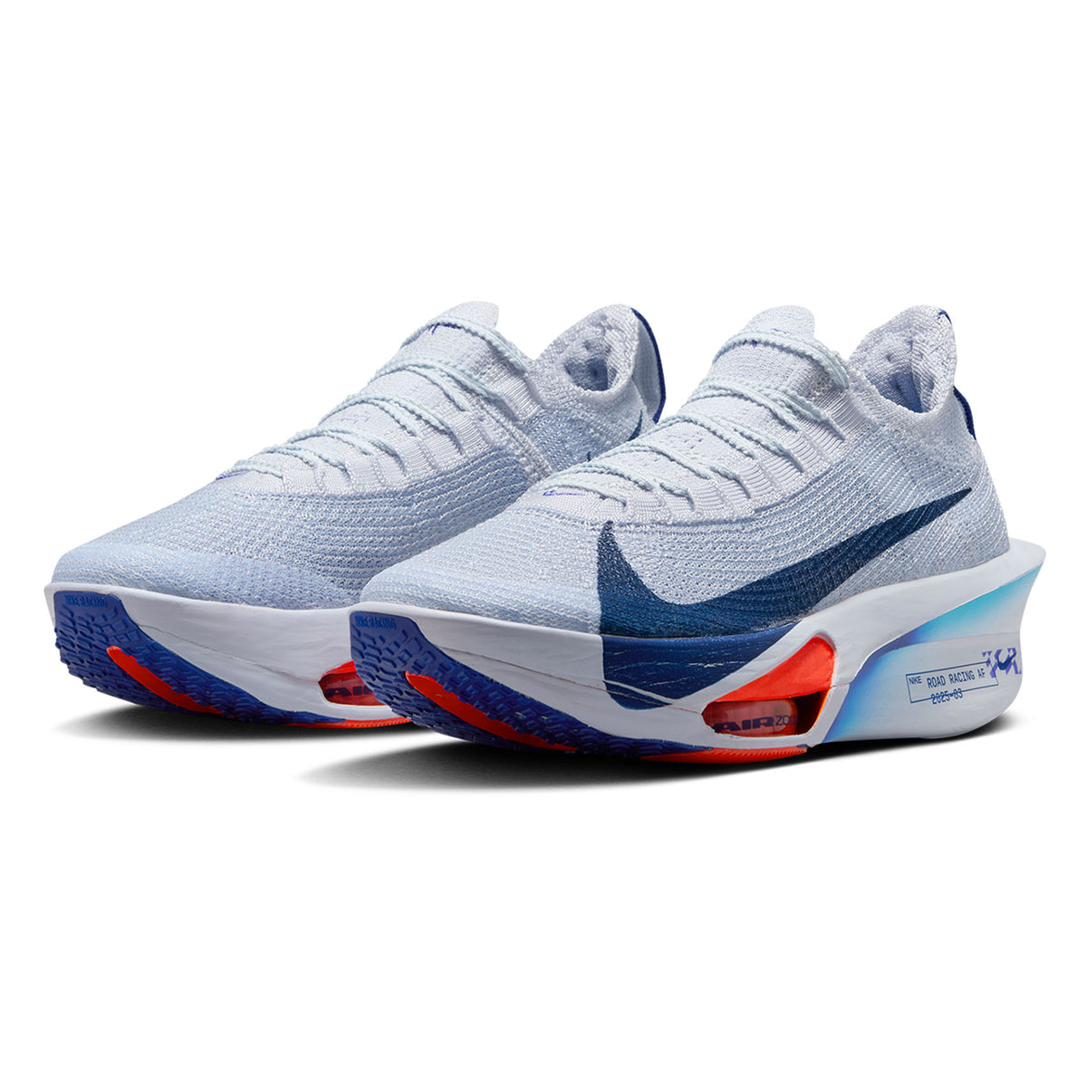 Womens Nike Alphafly 3 | Football Grey / Ghost / Persian Violet / Blue Void