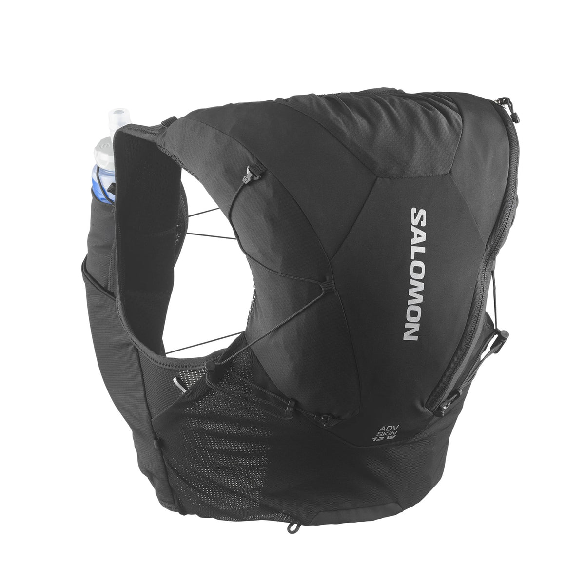 Womens Salomon Advanced Skin 12 Set | Hydration Running Vest | Black ...