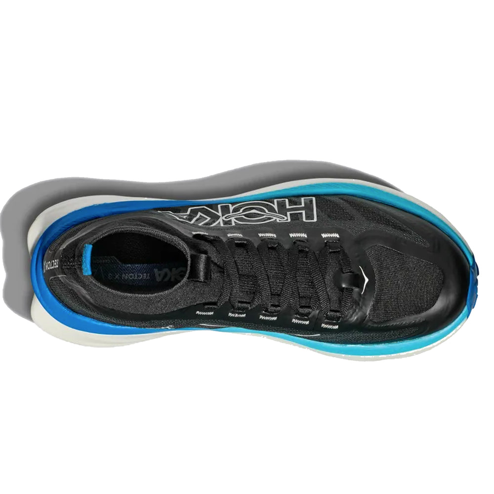 Womens HOKA Tecton X 3 | Speedy Carbon Plated Trail Racer | Black ...