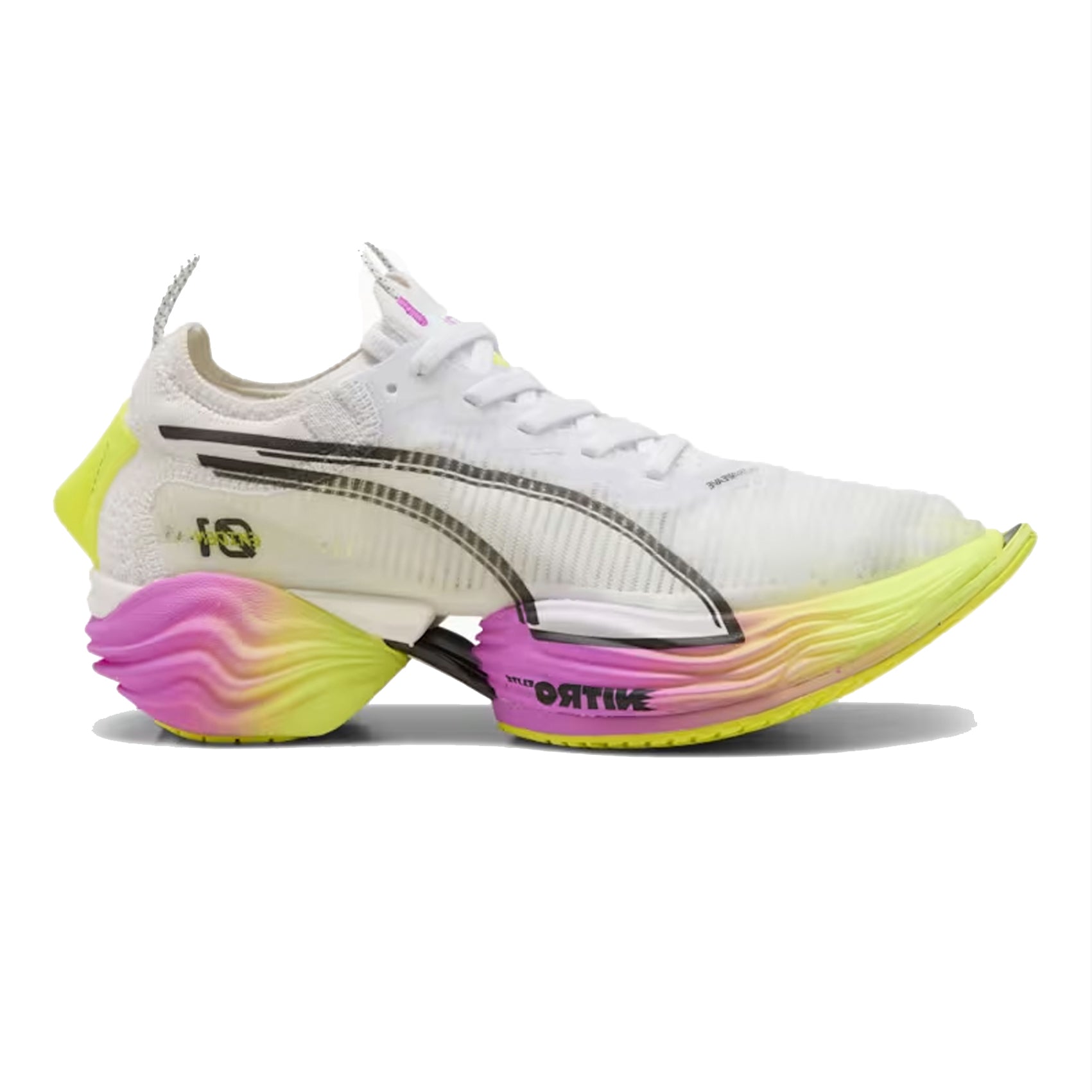 Womens Puma FAST-R NITRO Elite 2 Ekiden Glow: Fast Marathon Race Shoe