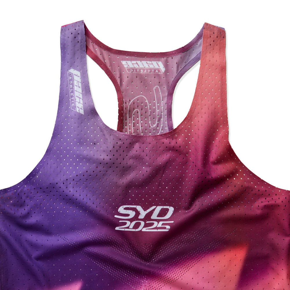 Womens Pace Athletic Race Singlet | Sydney